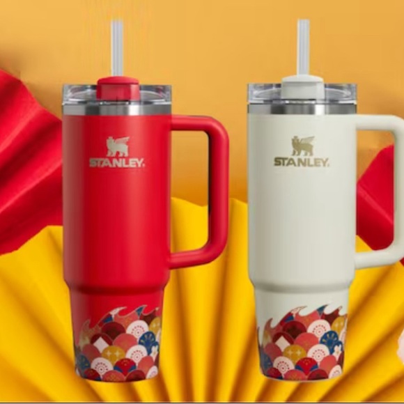 Stanley | Dining | Stanley Lunar New Year 3 Oz Tumblers Red Or Cream ...